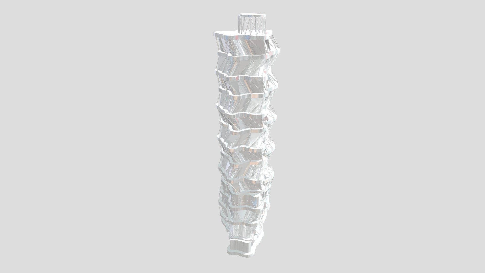 SKYSCRAPER HIGH ROCH TOWER - Download Free 3D model by Ferrasary ...