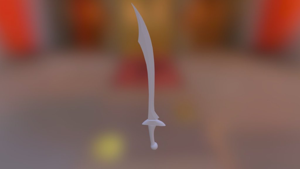 Scimitar - 3D model by ianwasson [7e8a487] - Sketchfab