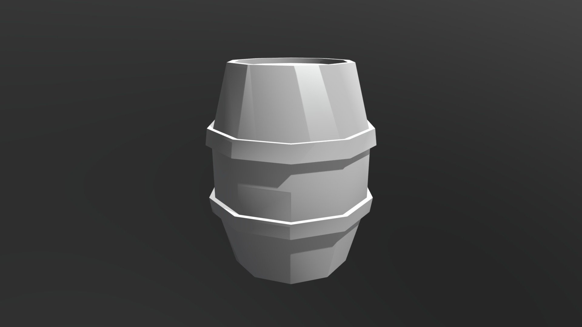 Simple Barrel - 3D model by EmilienDeltell [7e8a8bb] - Sketchfab