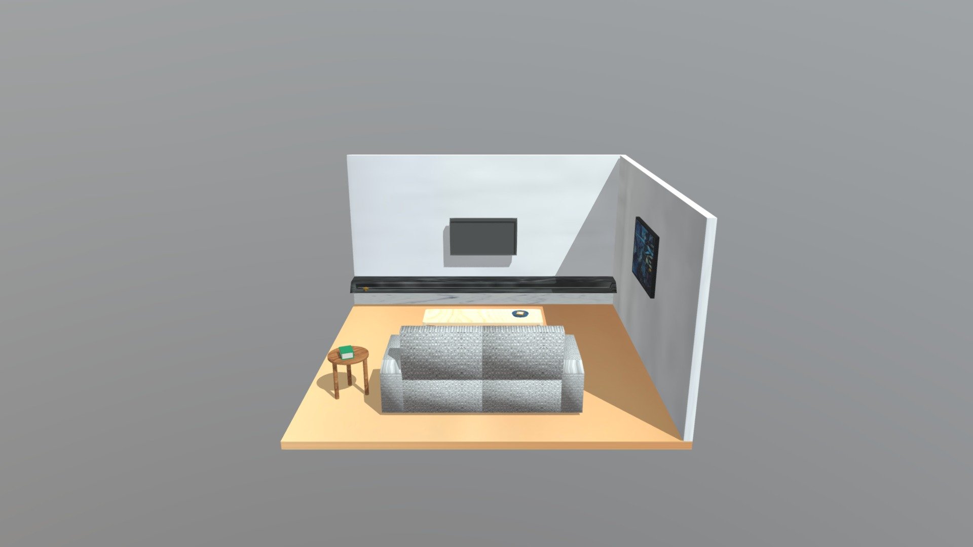 Living Room A110082003 - Download Free 3D model by A110082003 [7e8b0cd ...
