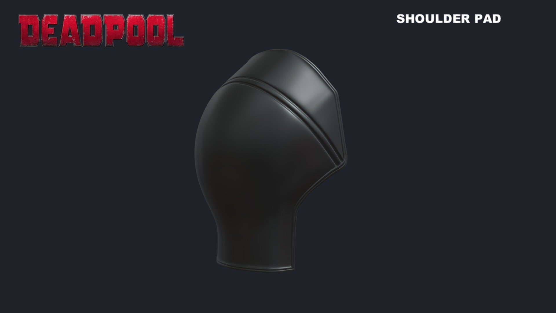 Deadpool Shoulder - 3D model by paulelderdesign [7e92104] - Sketchfab