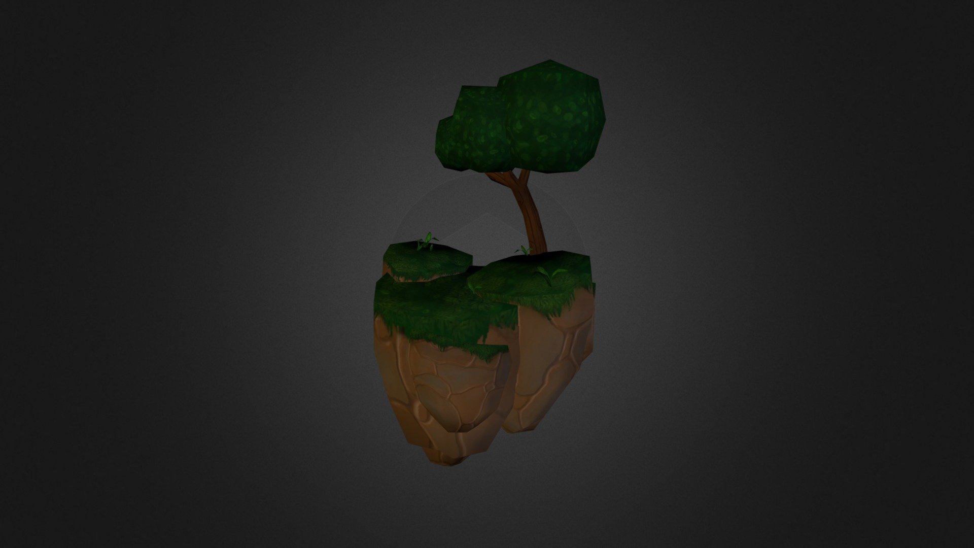 Floating Island - 3D model by Swifty [7e92238] - Sketchfab