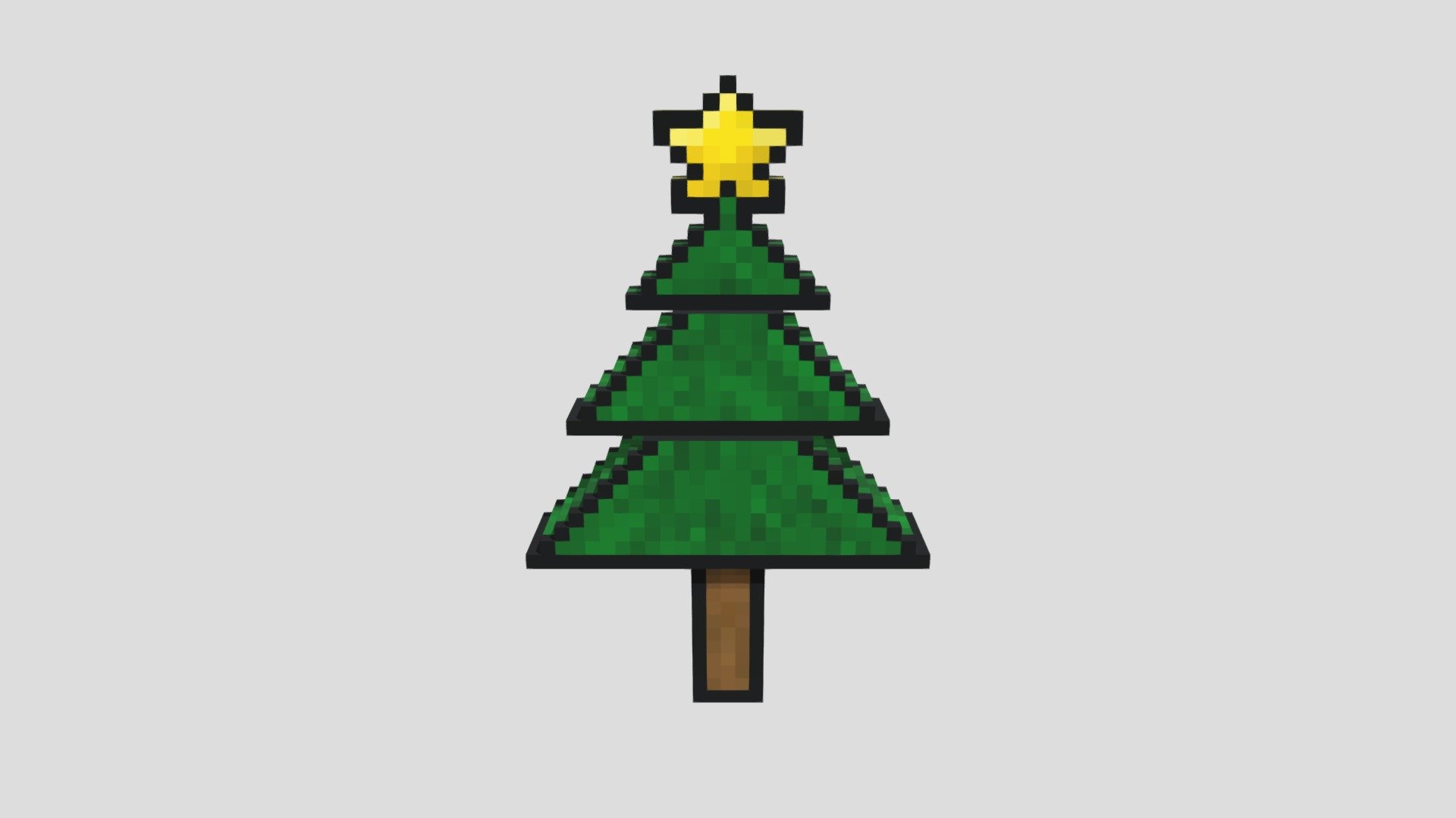 Christmas Tree Sword Model Pixel Gun 3D - Download Free 3D model by ...