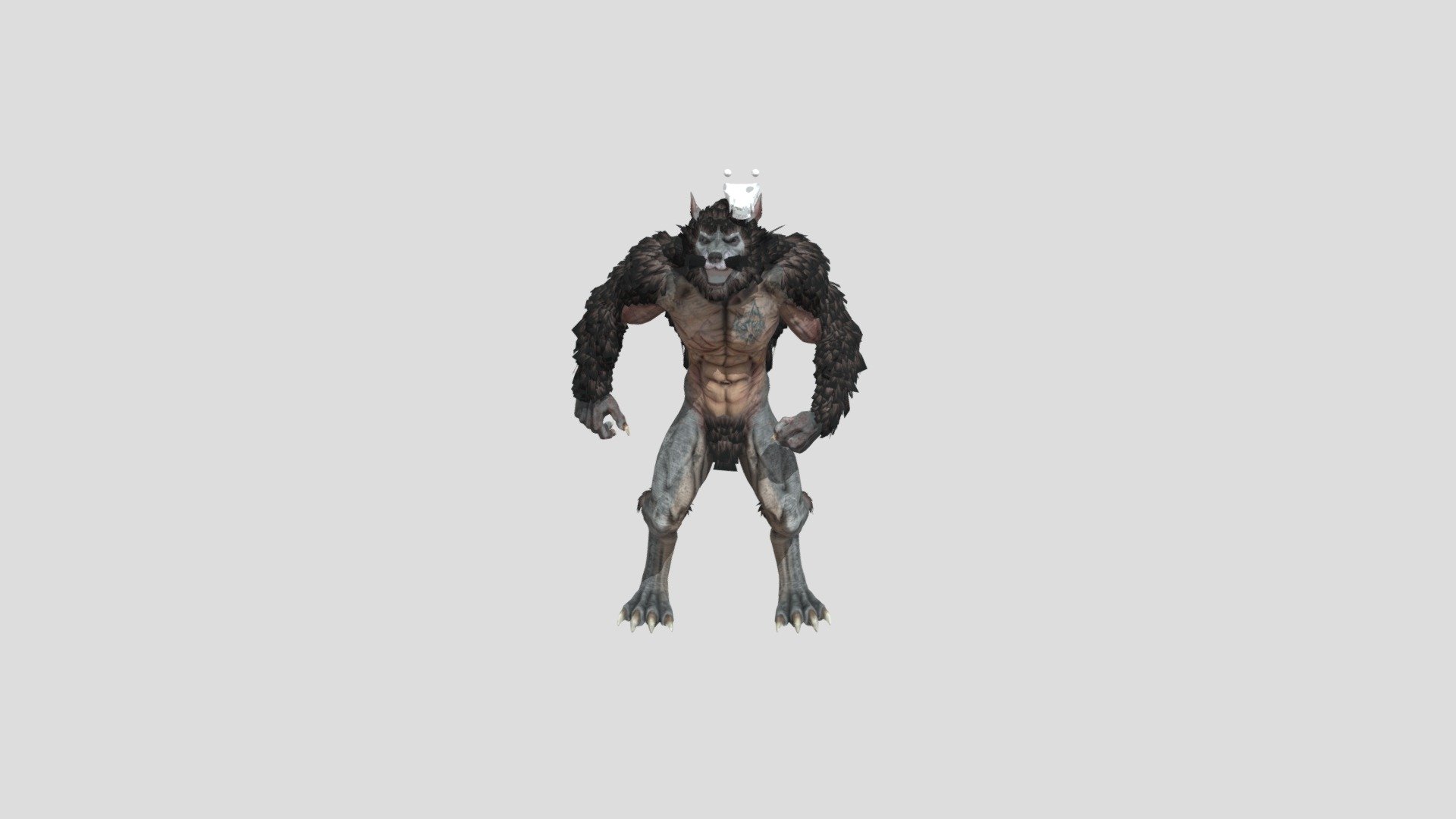Werewolf Animation - Download Free 3D model by Elizabeth Antonyuk ...