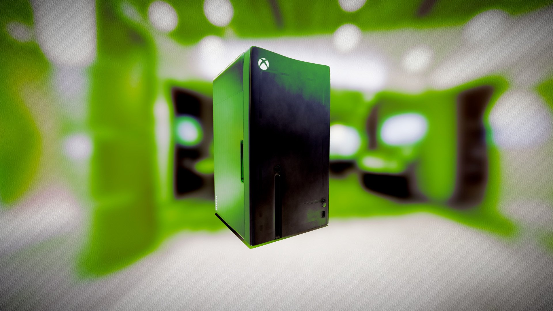 Xbox mini fridge - Download Free 3D model by K- [7e93015] - Sketchfab