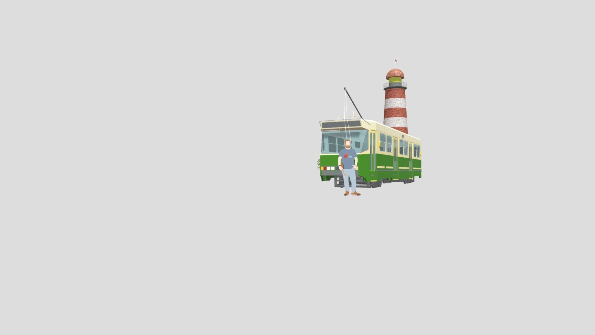 deakin_aclass_tram_lighthouse_man_dae - 3D model by puppenhead [7e936cc ...