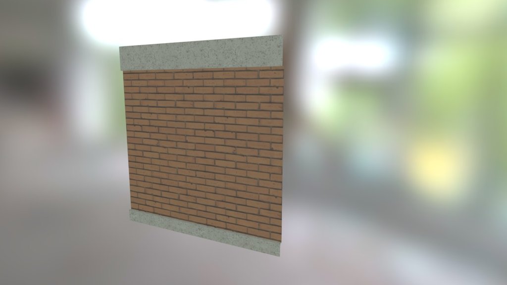 Wall with details - Download Free 3D model by Gunnar Correa ...