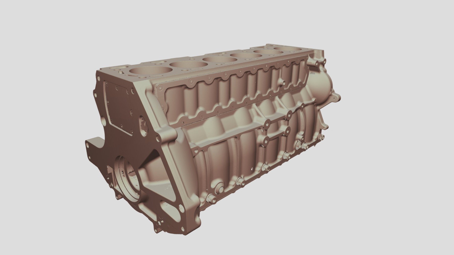 Engine Block Reduced - 3D model by Absolute3D [7e95dca] - Sketchfab