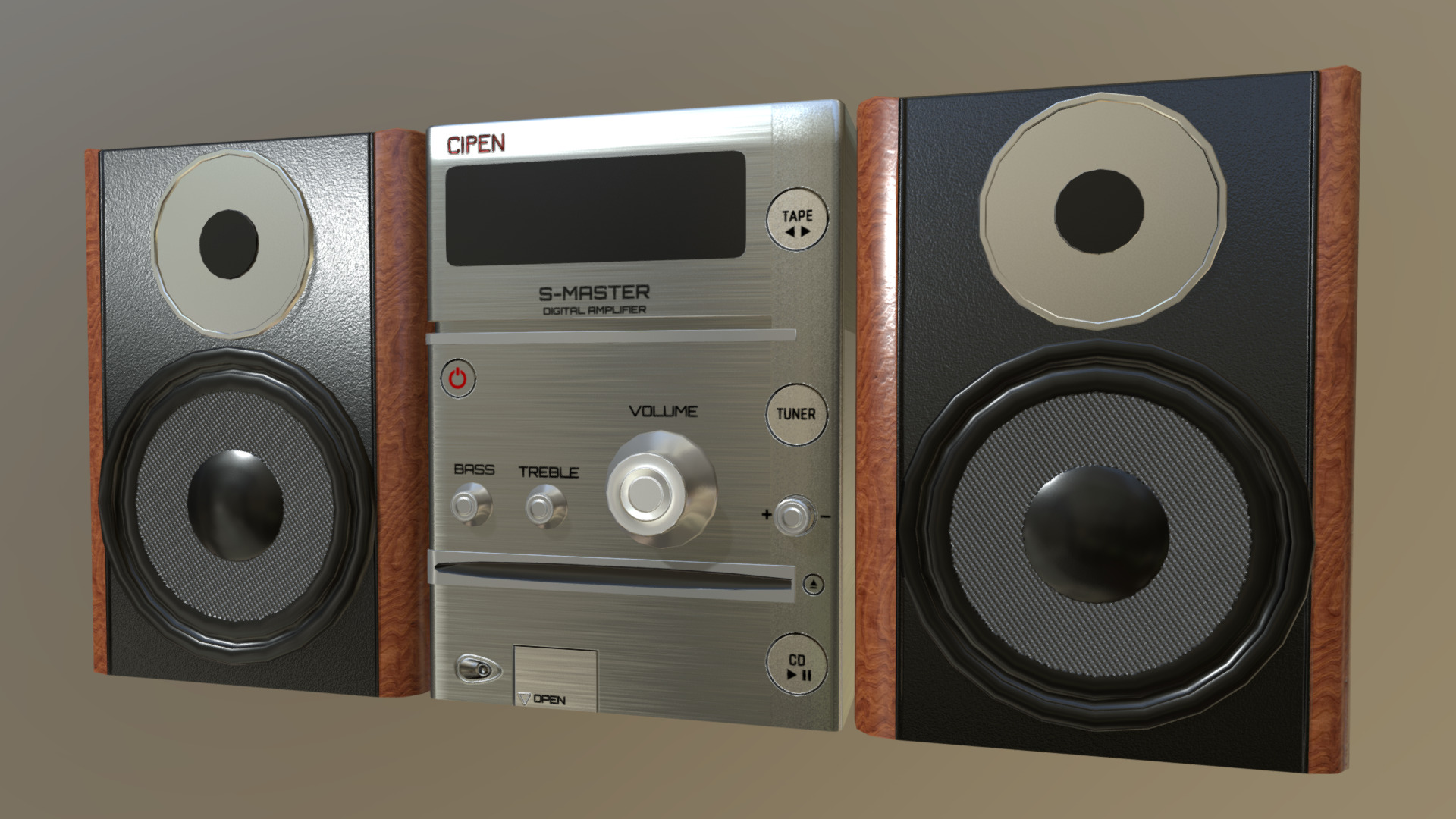 Hifi System - 3D model by Fzer0 (@Fzero11) [7e9719c] - Sketchfab