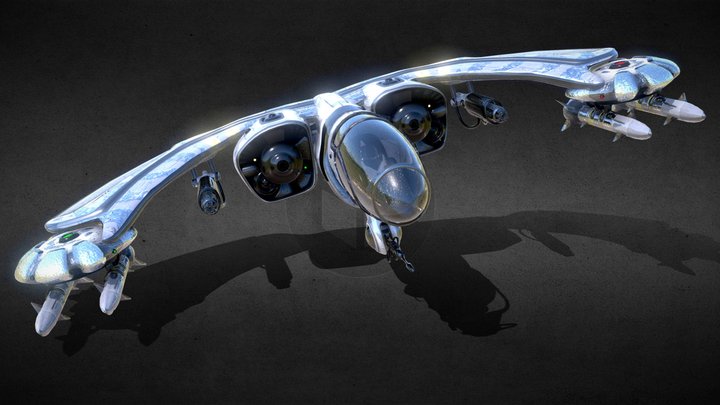 Sci-fi-vehicle 3D models - Sketchfab