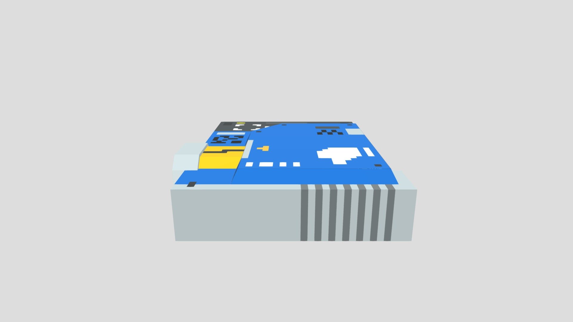 Low Poly Phasebook Like Disk Drive II - 3D model by Klick404 [7e9b5d0 ...