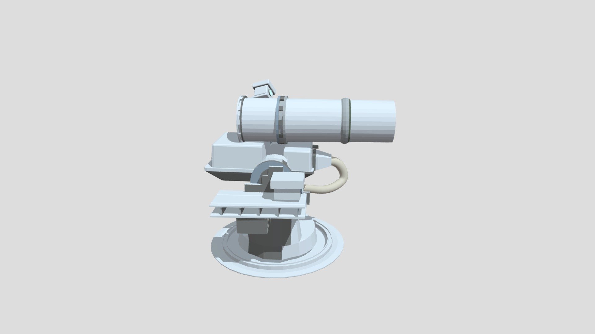 Laser Gun - 3D model by Slava_Pristine [7e9dce2] - Sketchfab