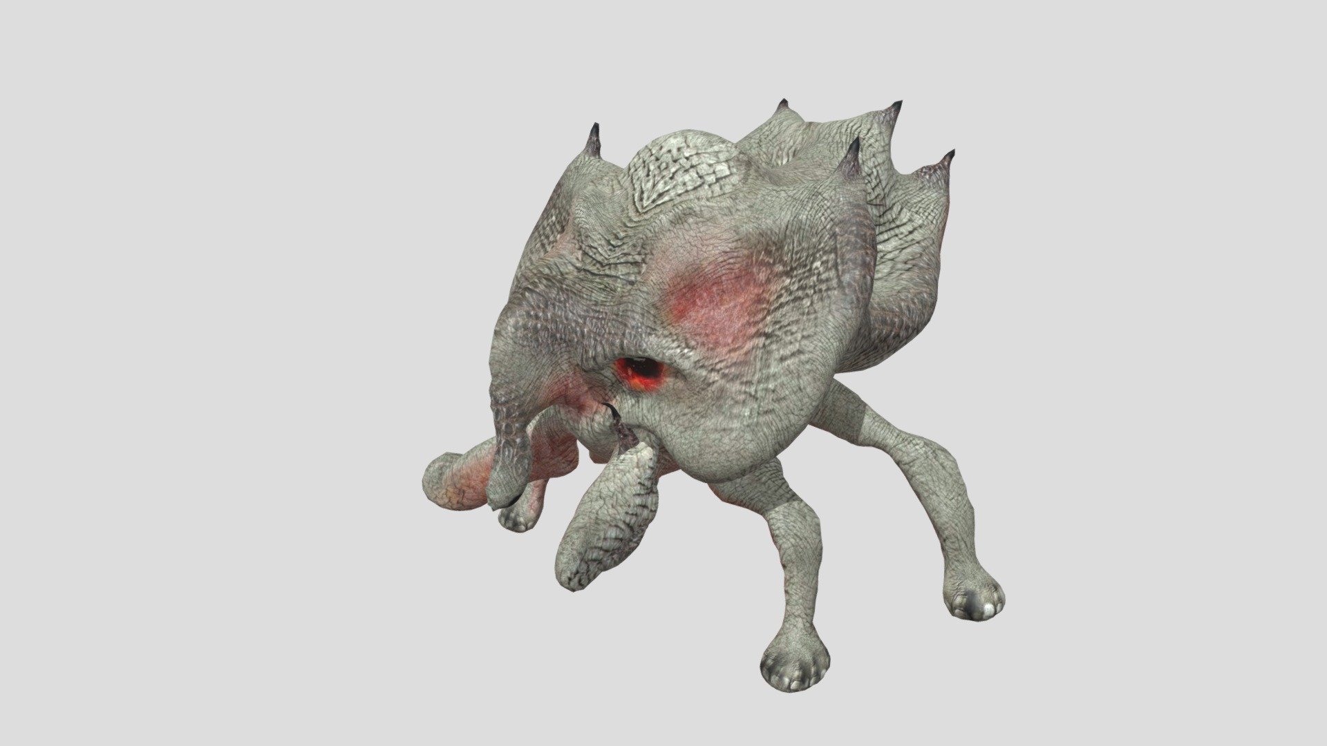Elephant Tic Monster - Buy Royalty Free 3D model by Marianito [7e9e07a ...