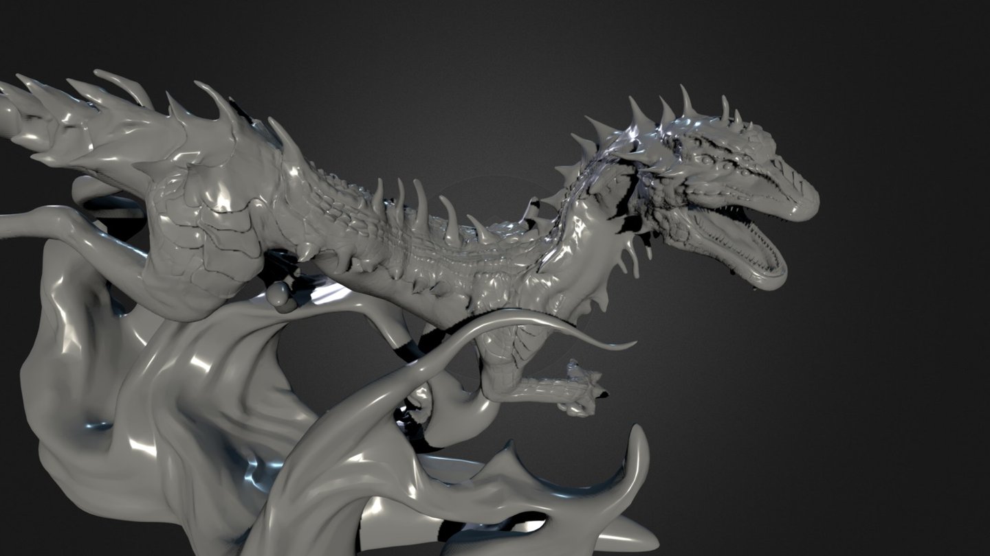 B Dragon 2015 - 3D model by Chu (@eddy8130362) [7e9ebcb] - Sketchfab