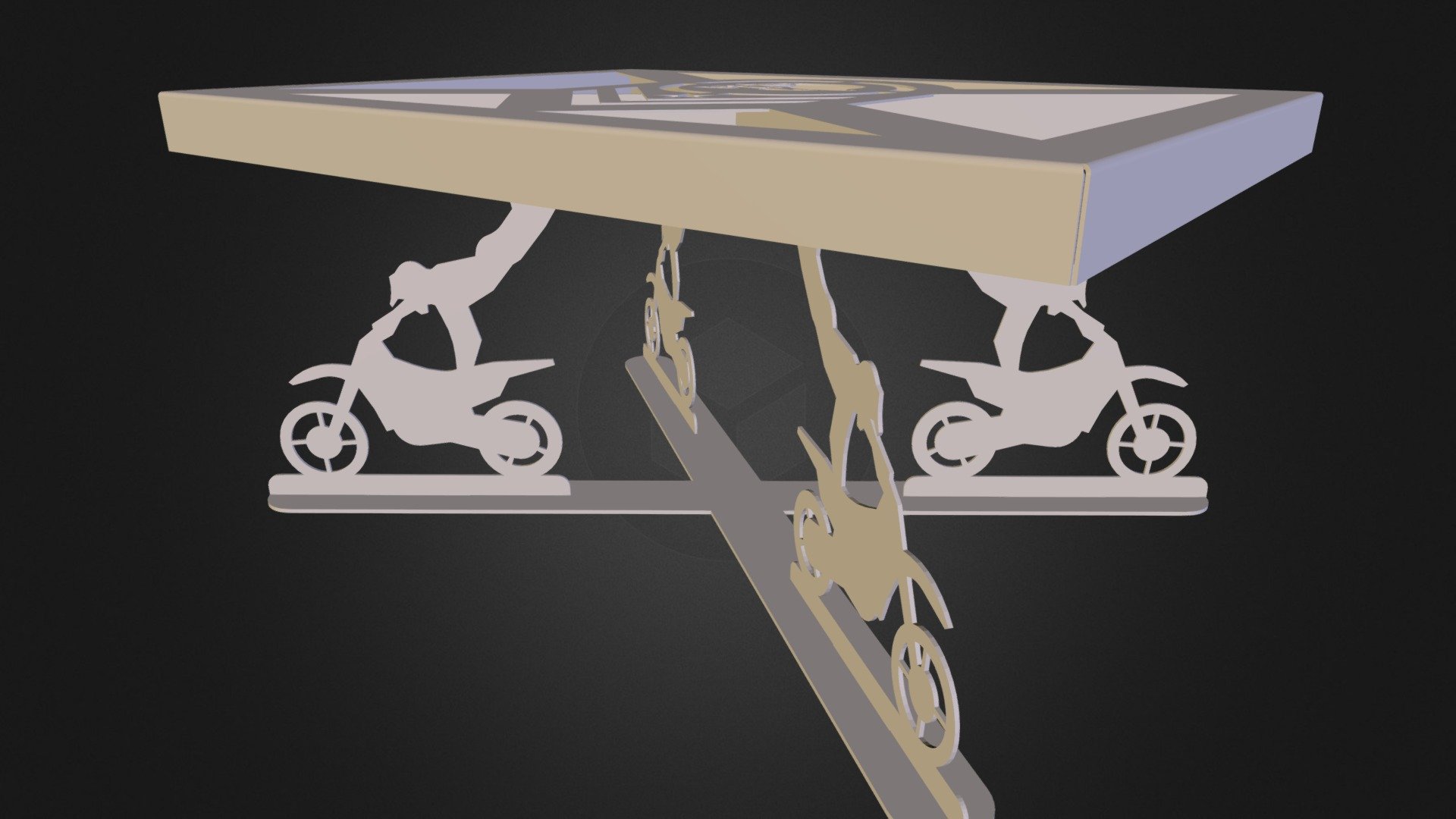 Motocross Table.STL - 3D model by joelimon [7eC4Fsy] - Sketchfab