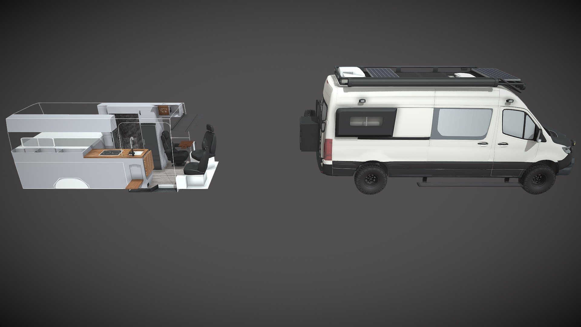 Jeff Lew Preliminary Floor Plan - 3D model by Papago Vans (@PapagoVans ...