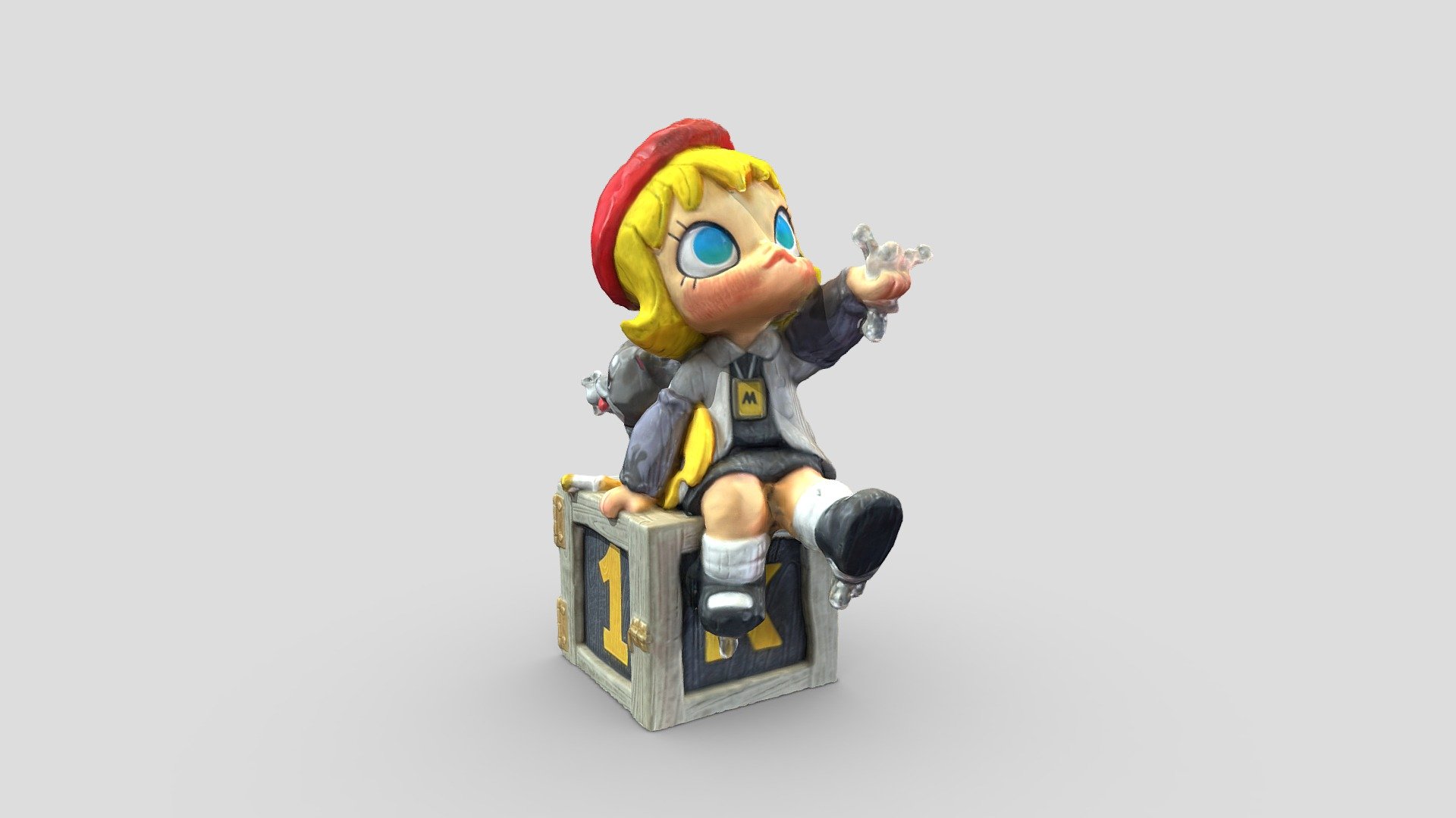 Molly - Pop Mart - You Are Not Alone (Special) - 3D model by Doodle ...