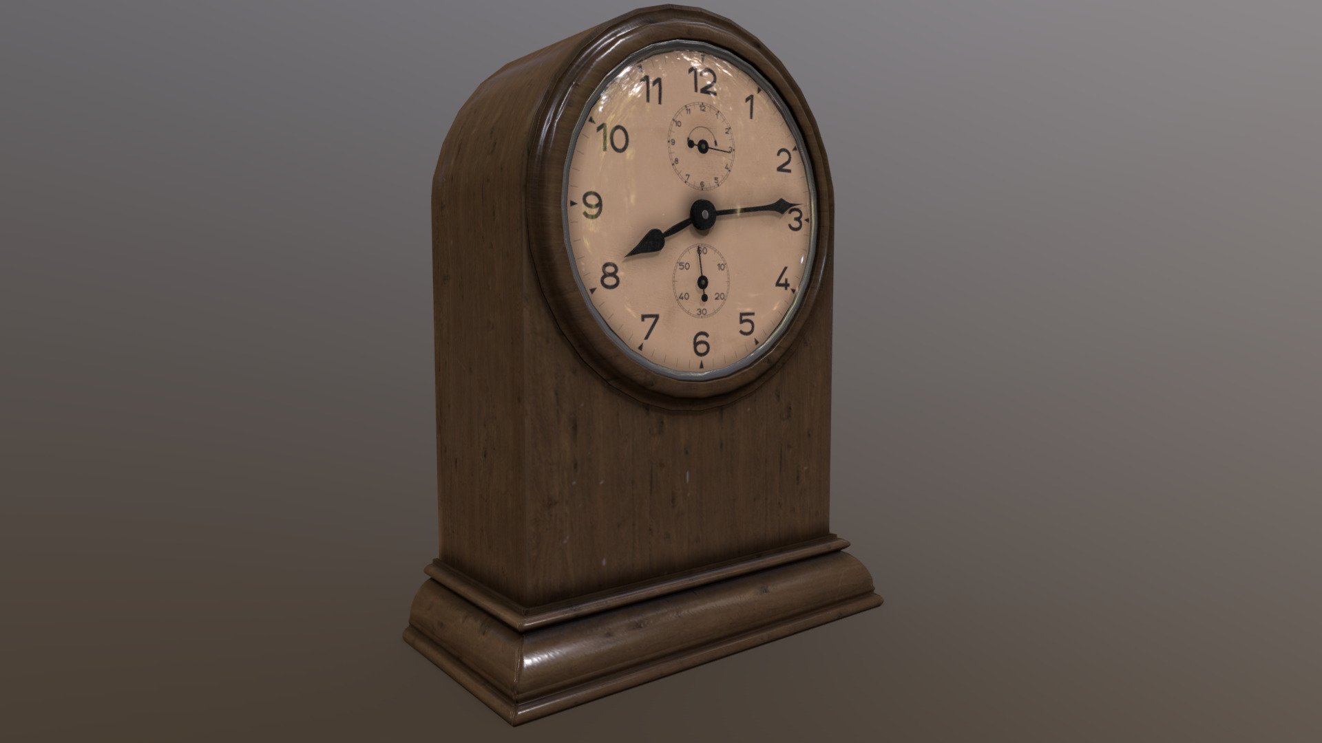 Antique 1930s Clock - Download Free 3D model by Fishboe (@ministephen ...