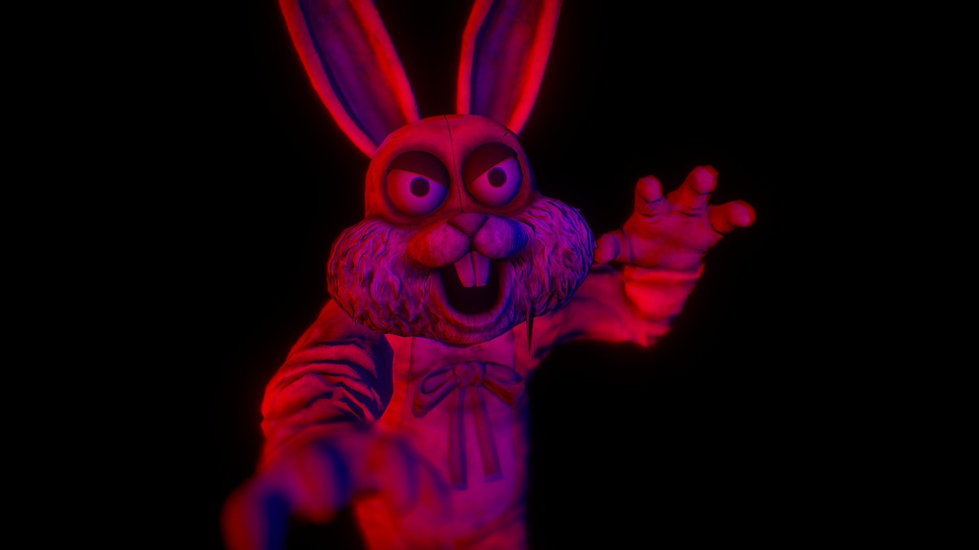 Lucky The rabbit Rig - Download Free 3D model by NO DONT EAT ME CASEOH ...