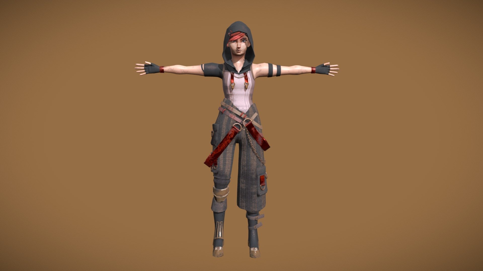 Vi Arcane Fan 3D Model - 3D model by Shu_Wei [7ea1f60] - Sketchfab