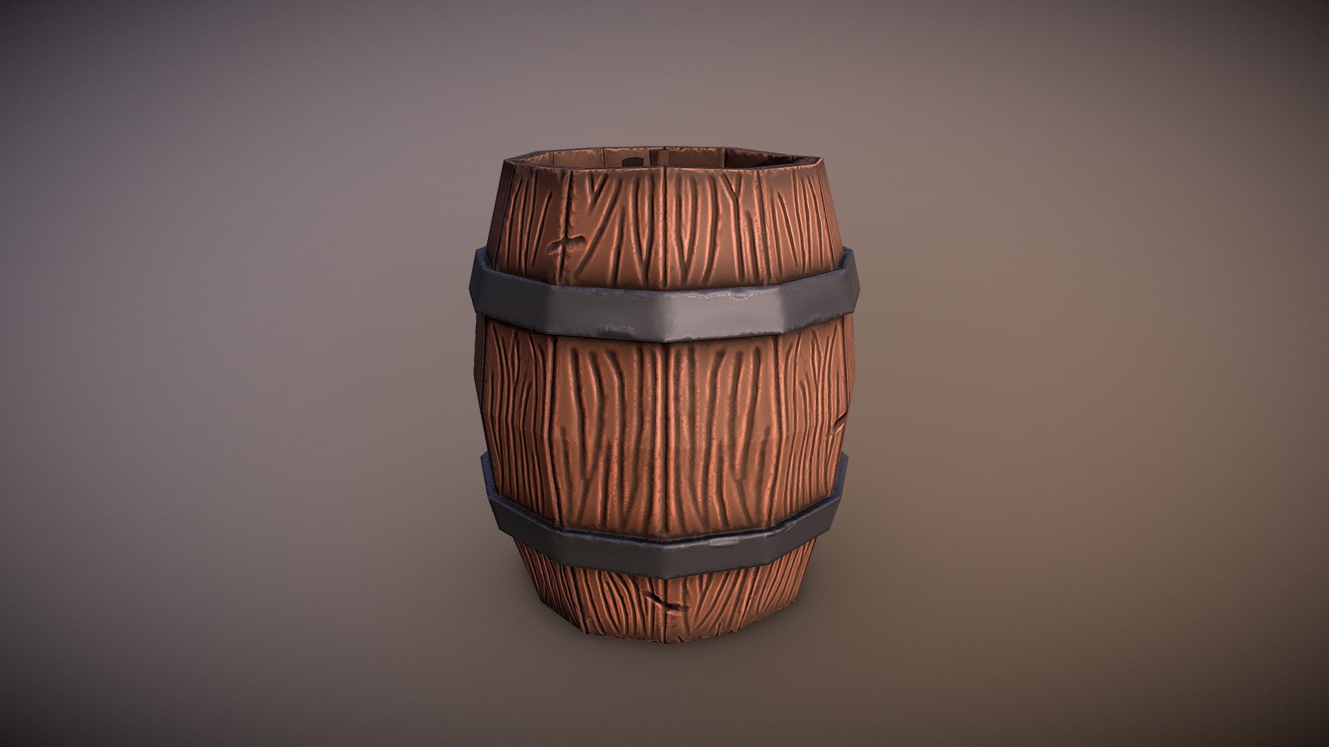 Stylized barrel - 3D model by dromok199 (@starikovskiyalex) [7ea2db3 ...
