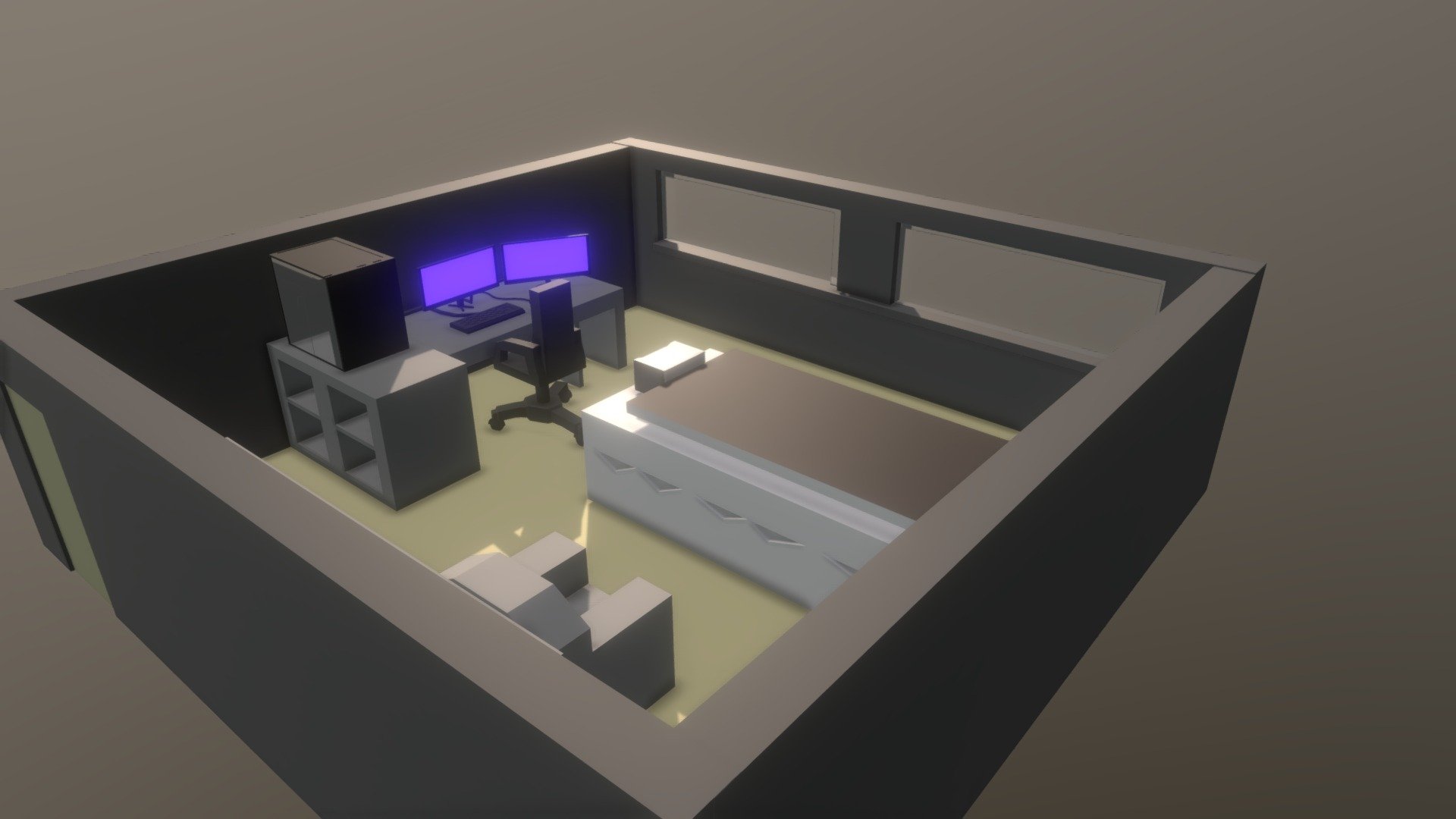 Room - 3D model by Jonas.-. [7ea318d] - Sketchfab