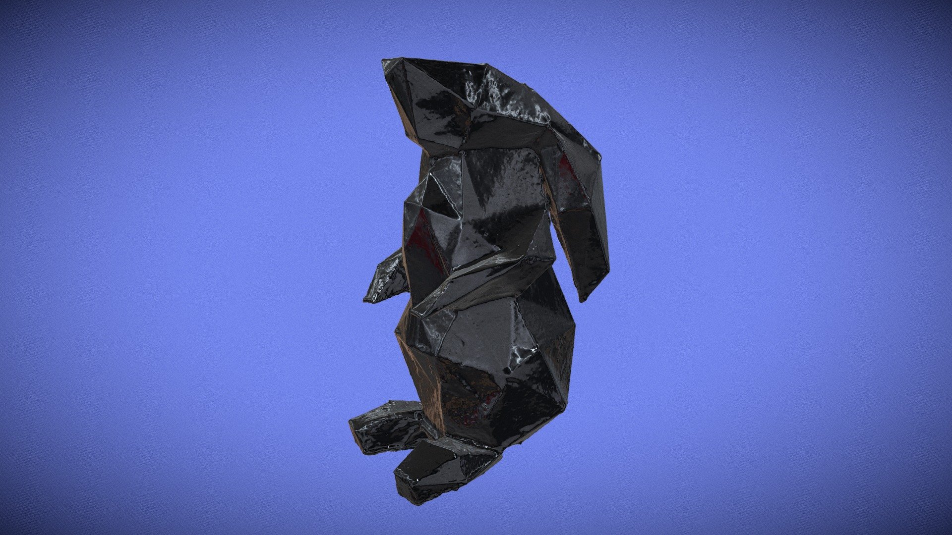 Geometric rabbit ( handmade ) - 3D model by Aleksandr_Konov (@3lampu ...