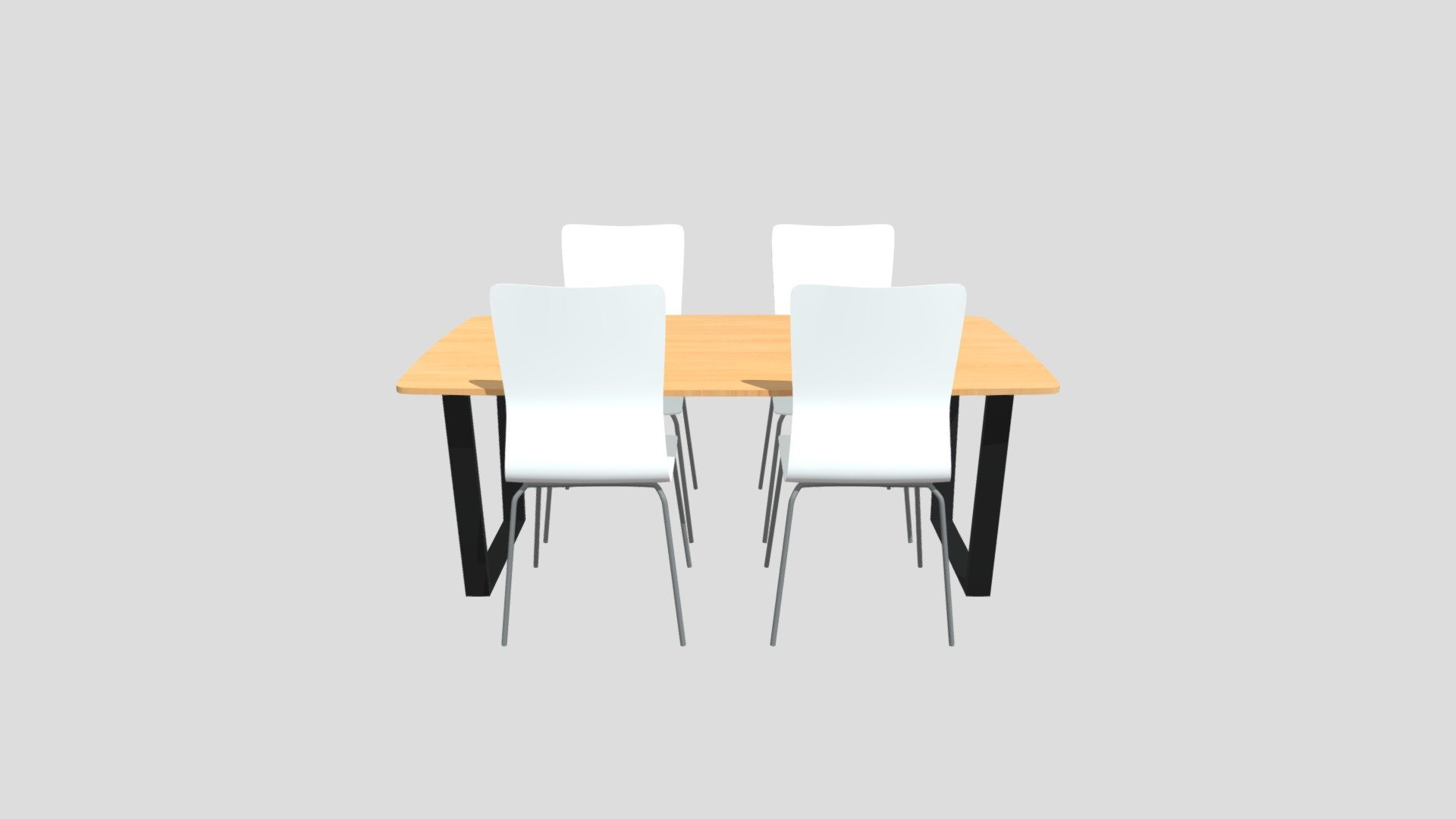 Modern Table - Download Free 3D model by IanAbenaitwe [7ea5ce0] - Sketchfab