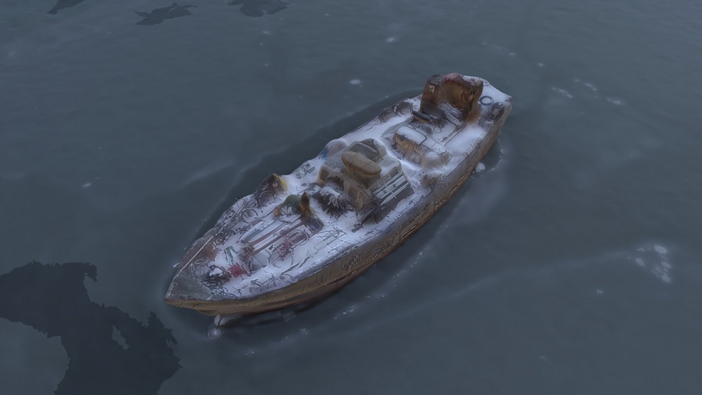 Abandoned ship stuck in ice, Porvoo, Finland - 3D model by Kari Kuukka ...