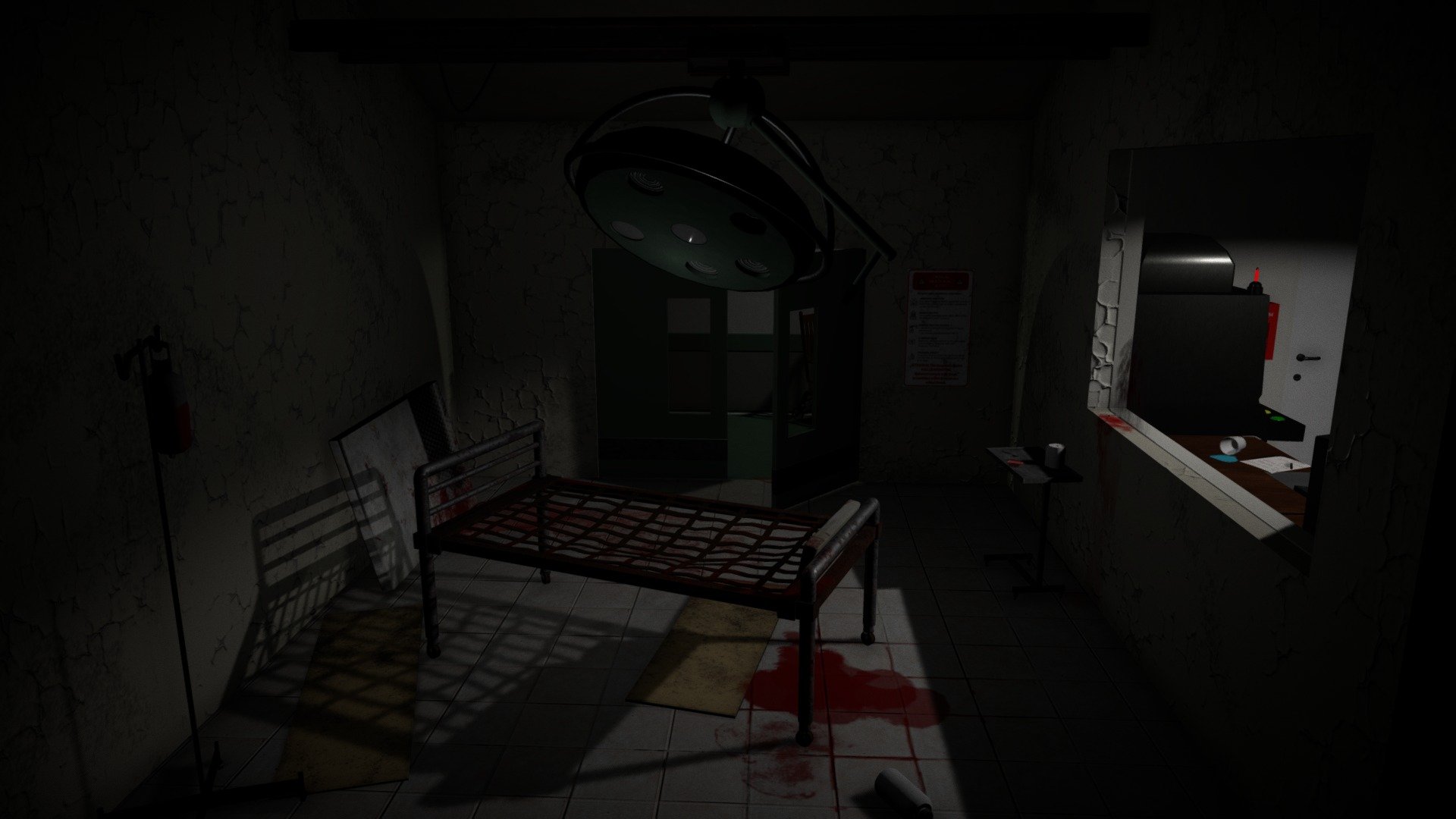 Hospital Horror Diorama 🩸 | Game Environment - 3D model by Gerónimo ...