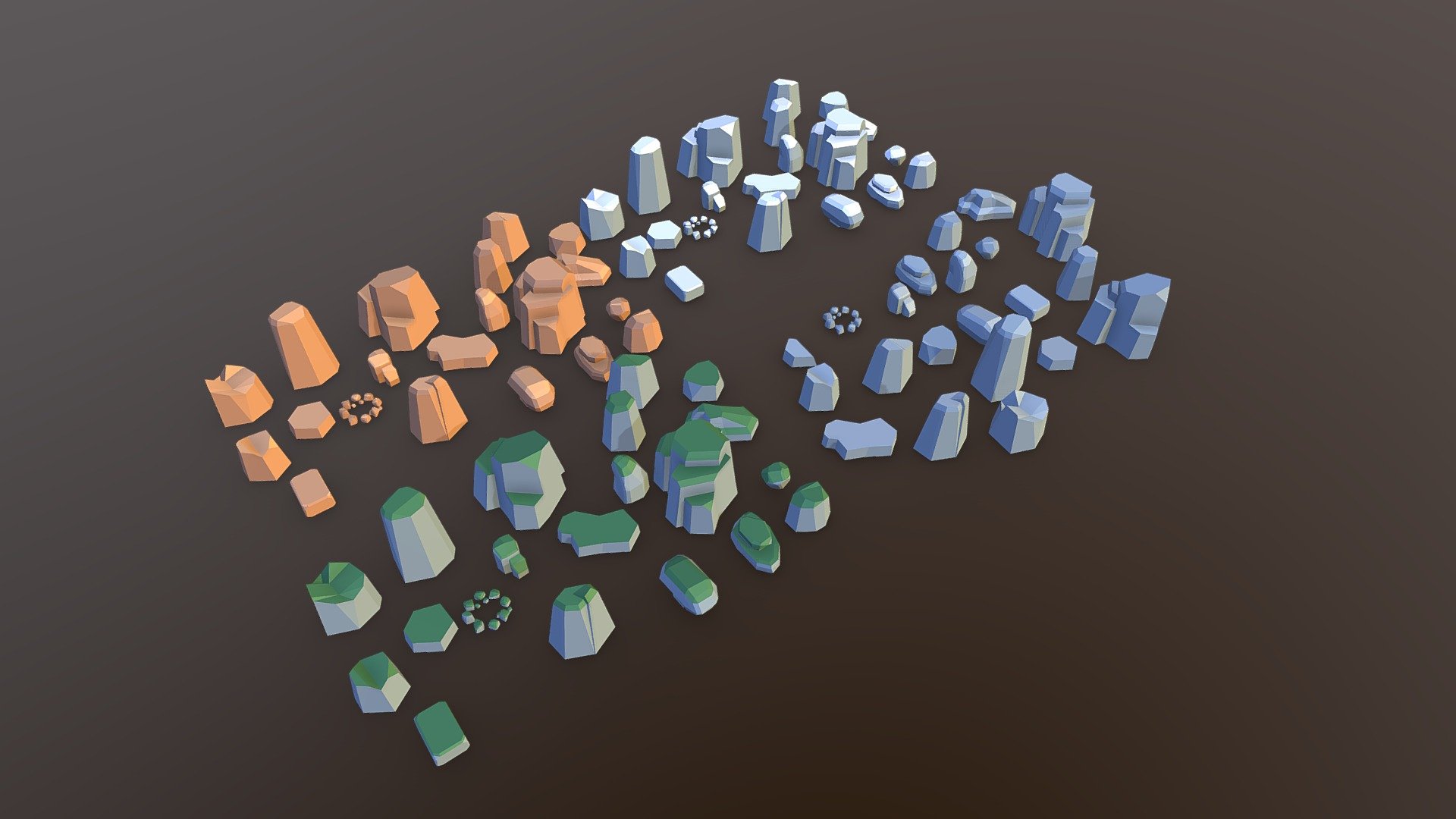 EDGE - Rocks - Buy Royalty Free 3D model by Edge (@edgemodels) [7eaaa95 ...