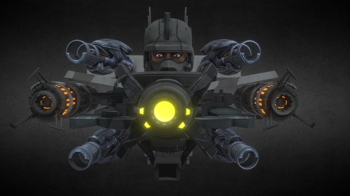 Destructor-astro-toilet 3D models - Sketchfab