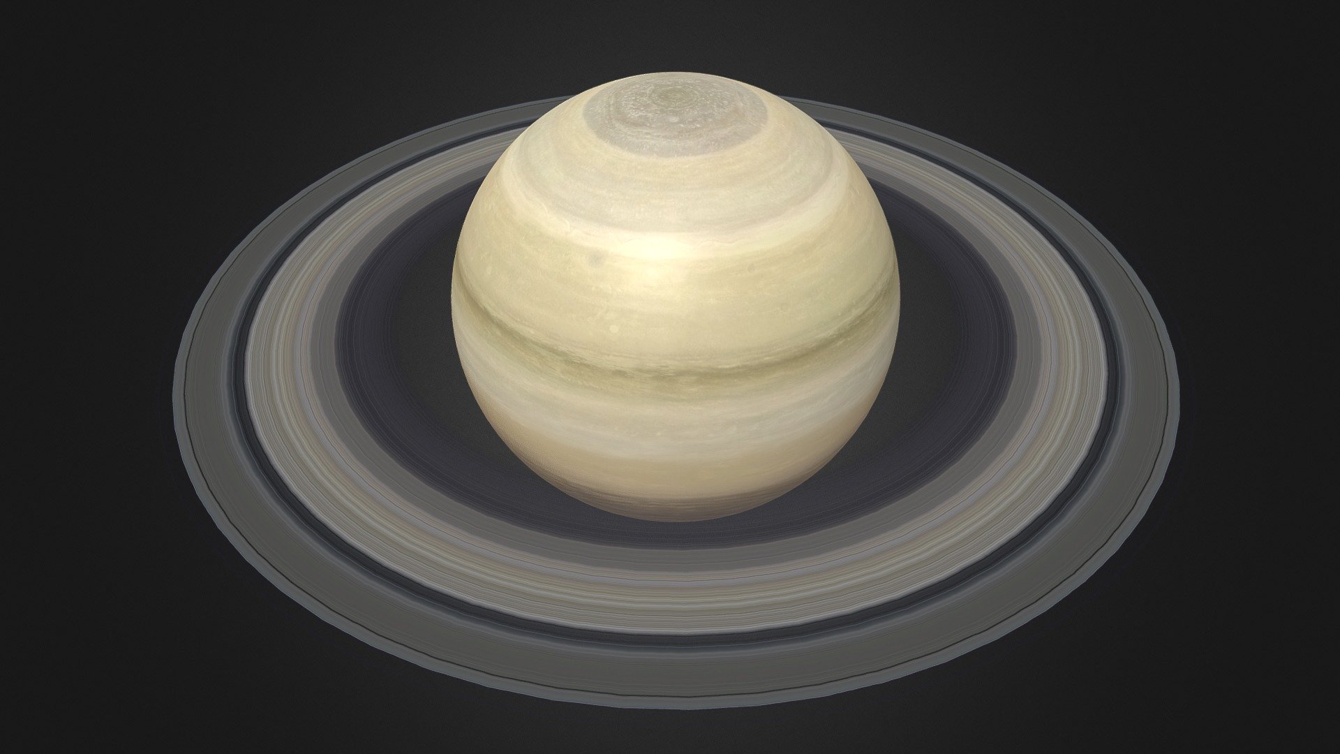 Planet Saturn with 8K Textures - 3D model by Ali 3D (@ali3dexpress) [7eb015d] - Sketchfab