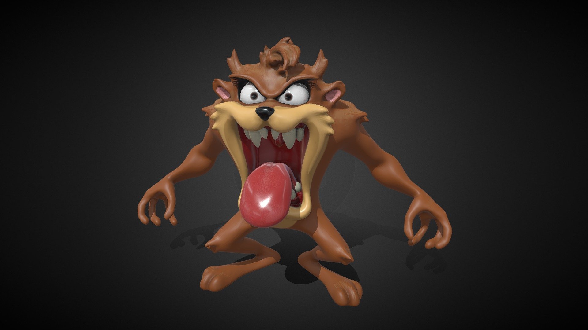 Taz - 3D model by leocorvinus [7eb0620] - Sketchfab