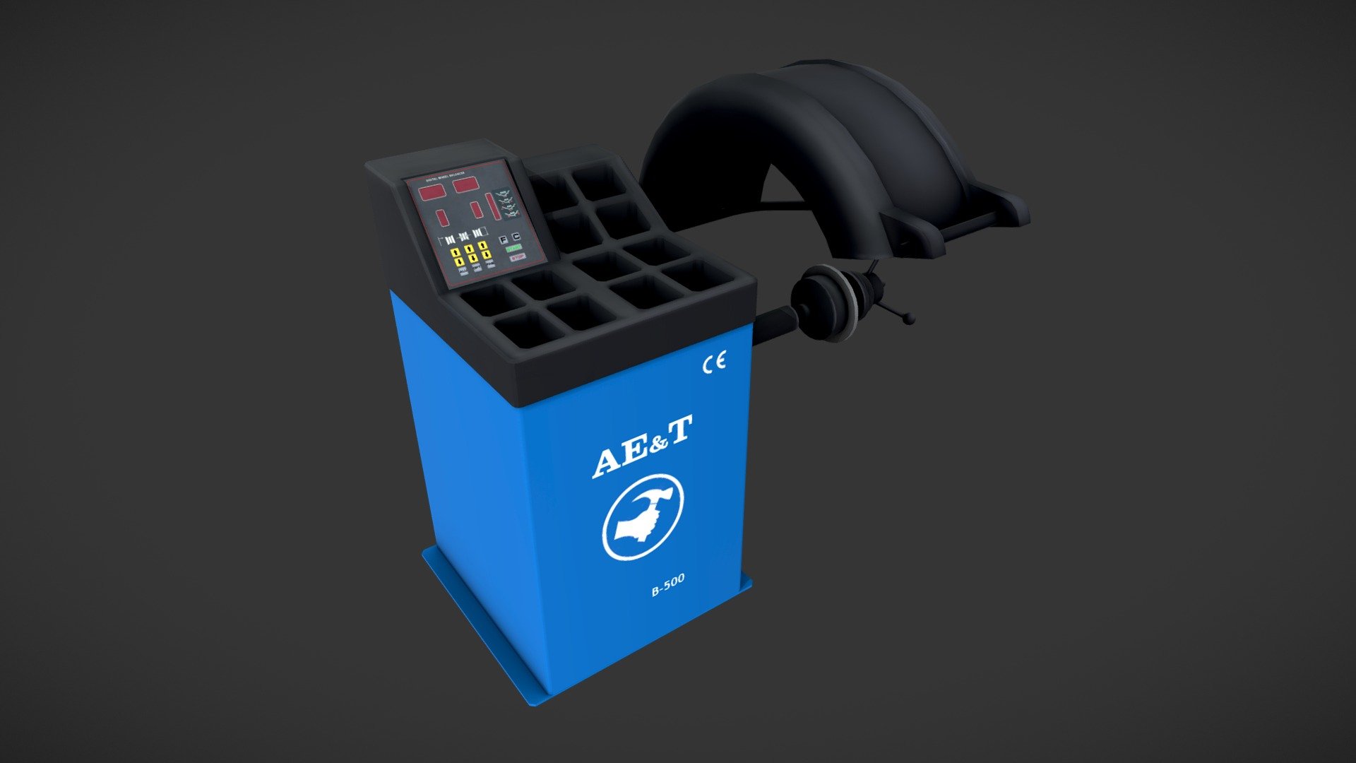 Balancing Machine - 3D model by kanistra [7eb1d36] - Sketchfab
