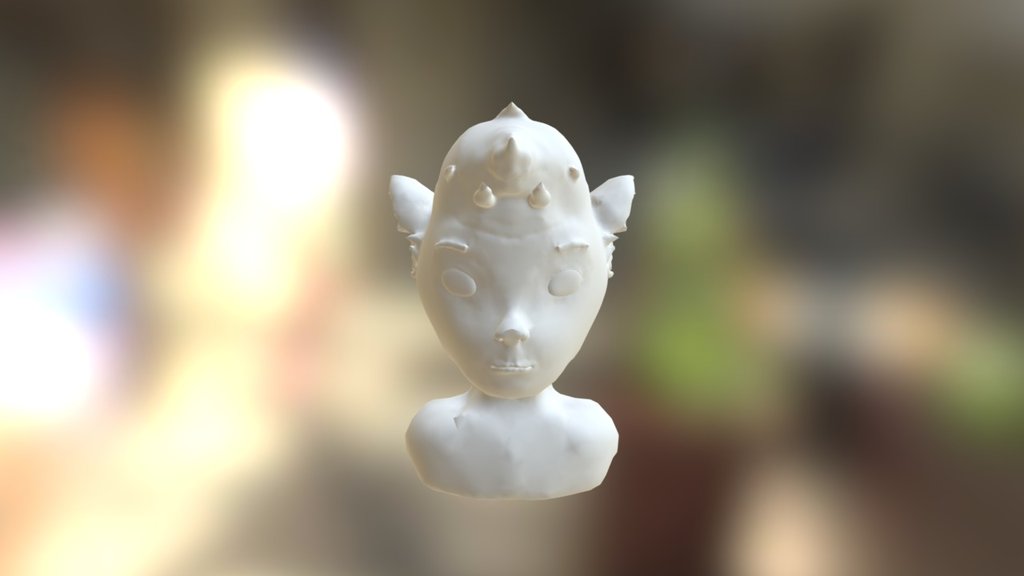 Alien girl - 3D model by Ash.G [7eb5079] - Sketchfab