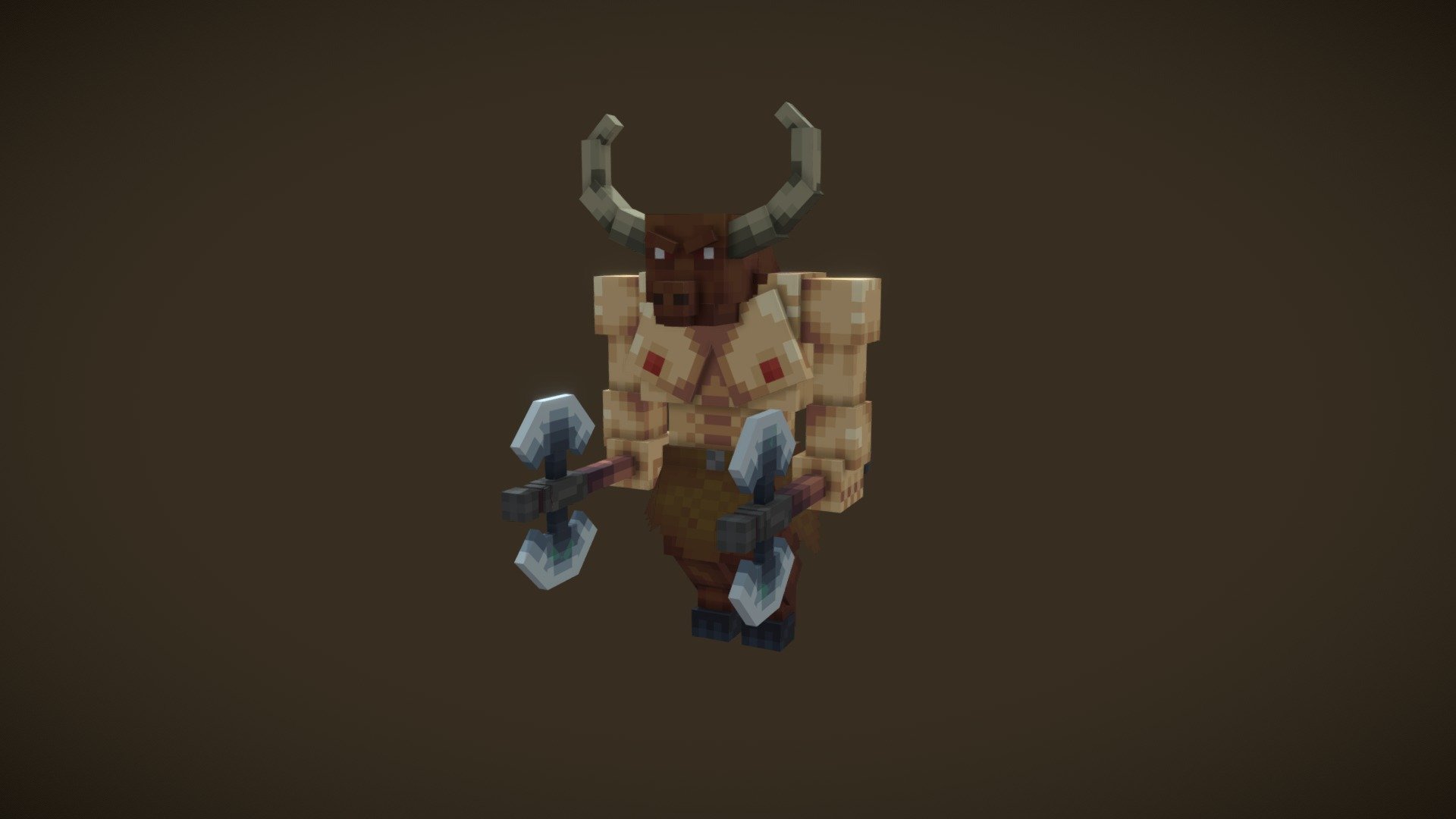 [Flacko] Minotaur - 3D model by dukeflacko [7eb56a7] - Sketchfab