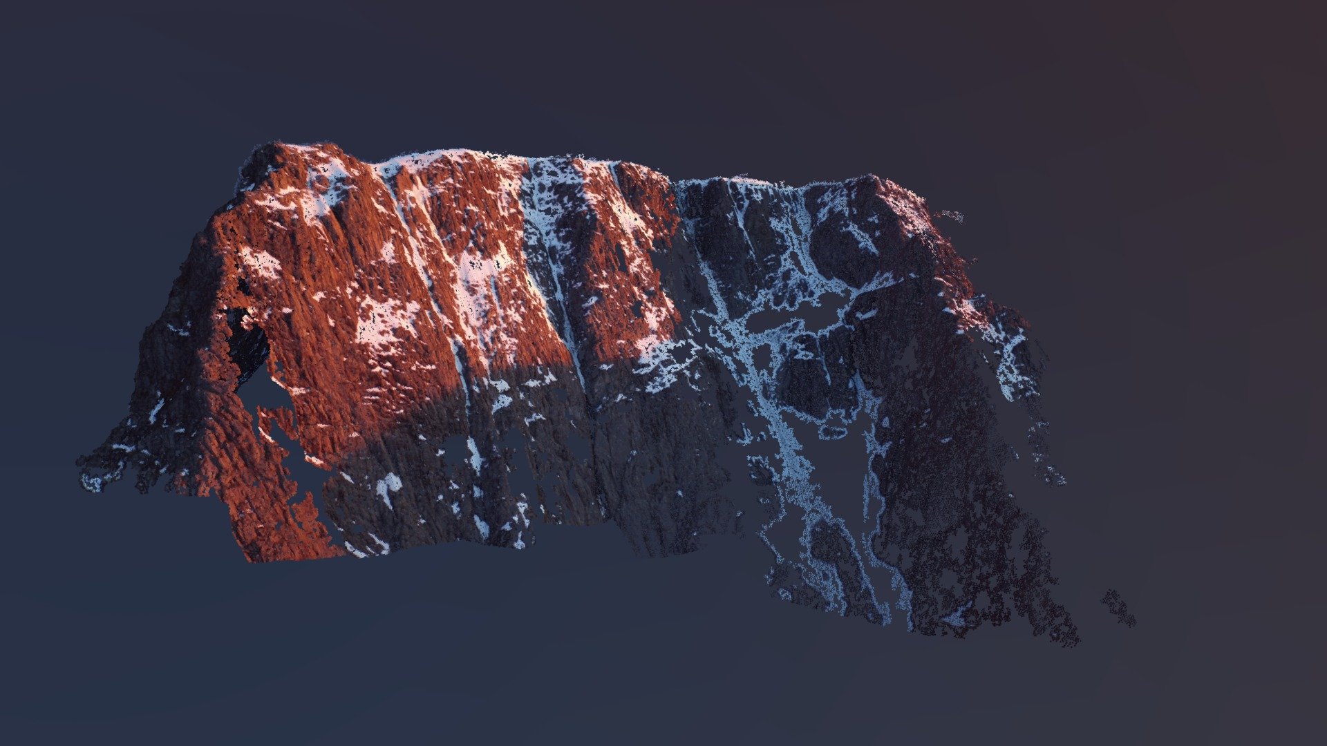 Dave's Nevis aerial - 3D model by Liathach [7eb6656] - Sketchfab