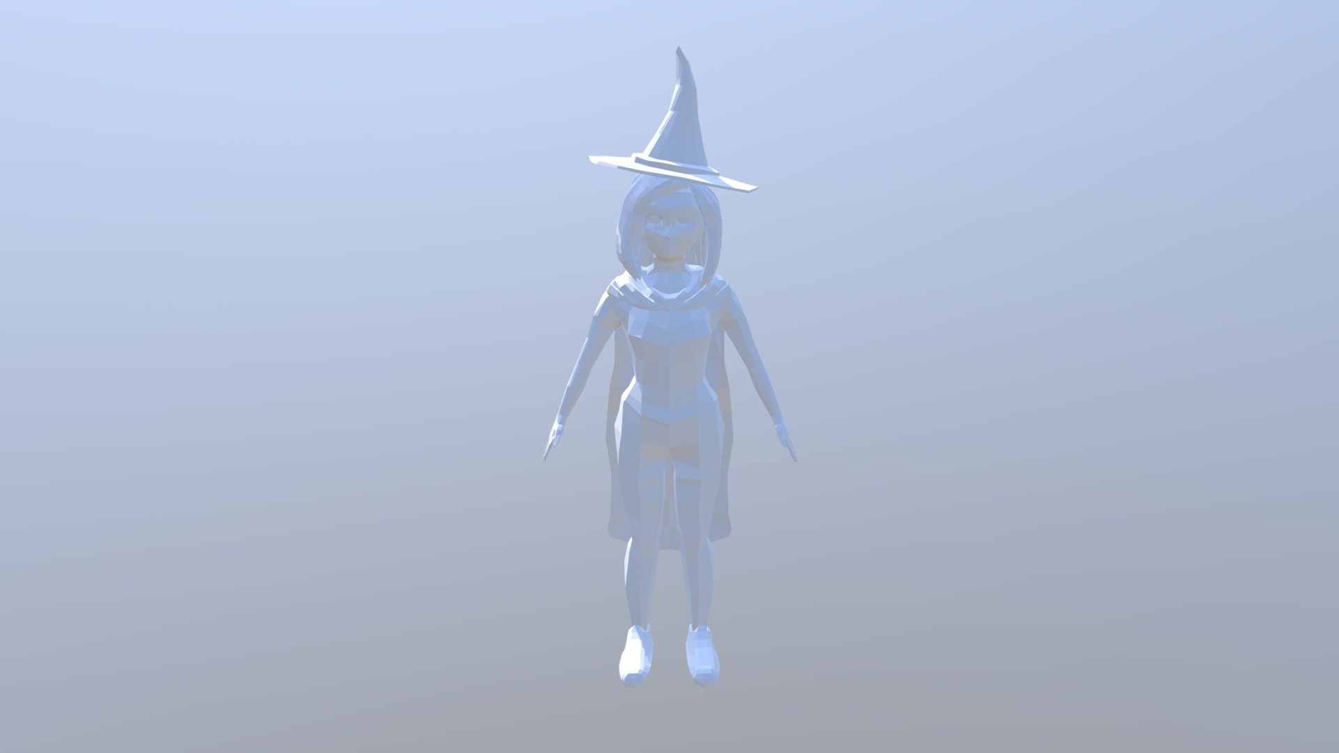 Witch - 3D model by xlissas [7eb9160] - Sketchfab