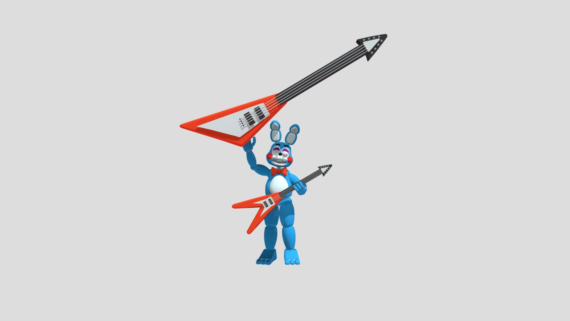 Toy Bonnie The Bunny - Download Free 3D model by dwall8611 [7eb9935 ...