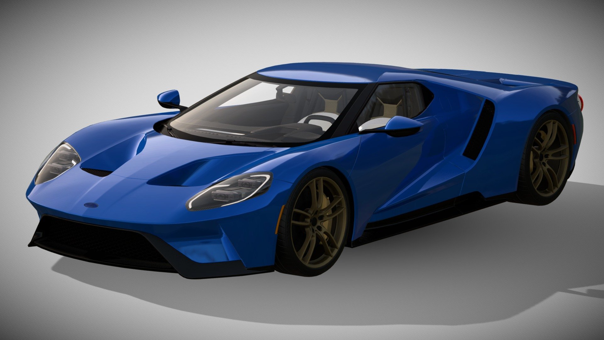 2017 Ford GT - Download Free 3D model by Ddiaz Design (@ddiaz-design ...