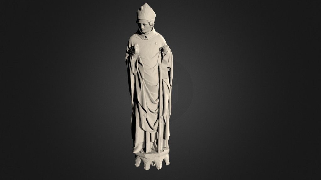 Eveque Reims - 3D model by HERES [7ebb125] - Sketchfab