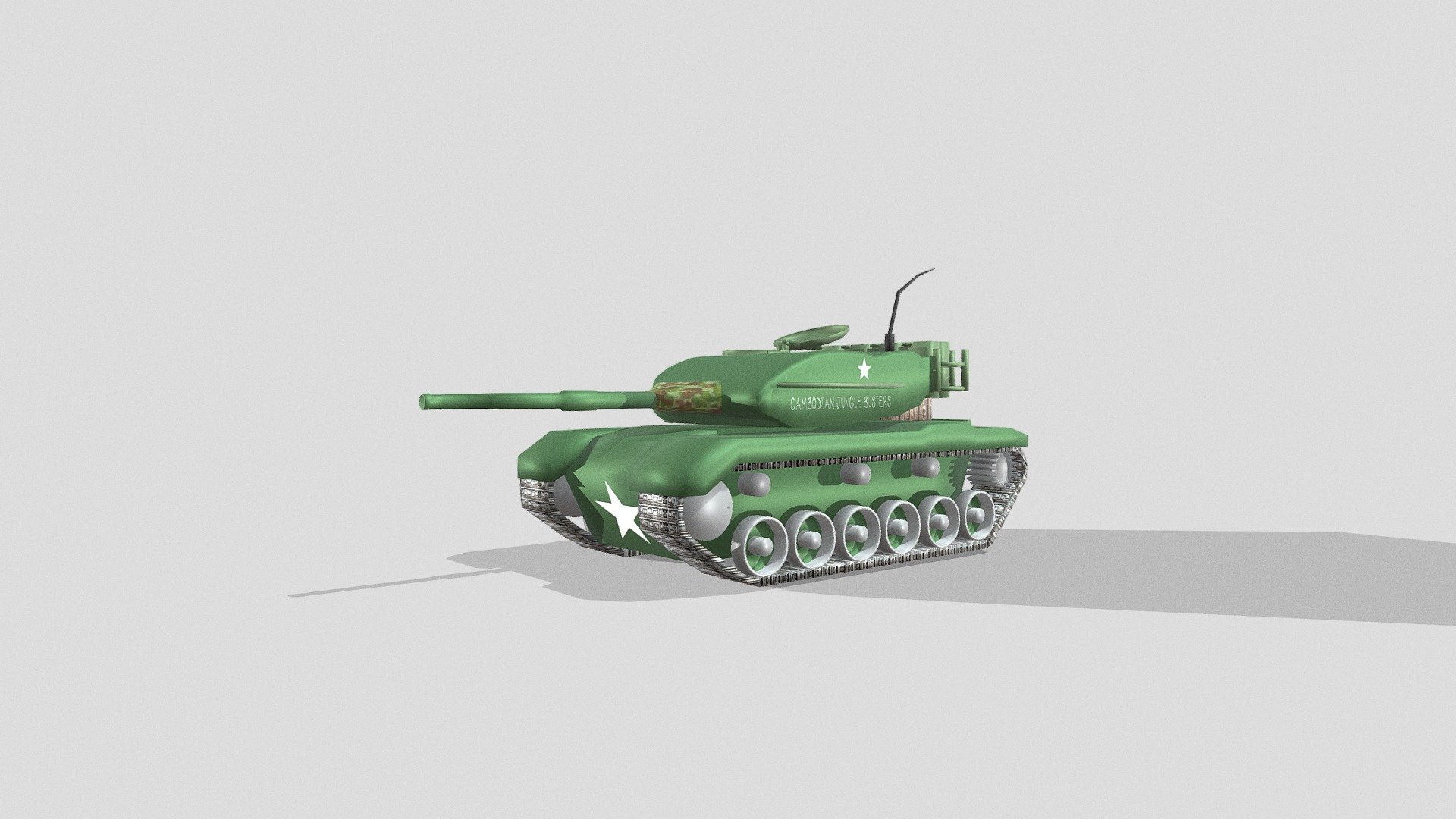 Low poly tank - 3D model by jesamabin [7ebc24f] - Sketchfab