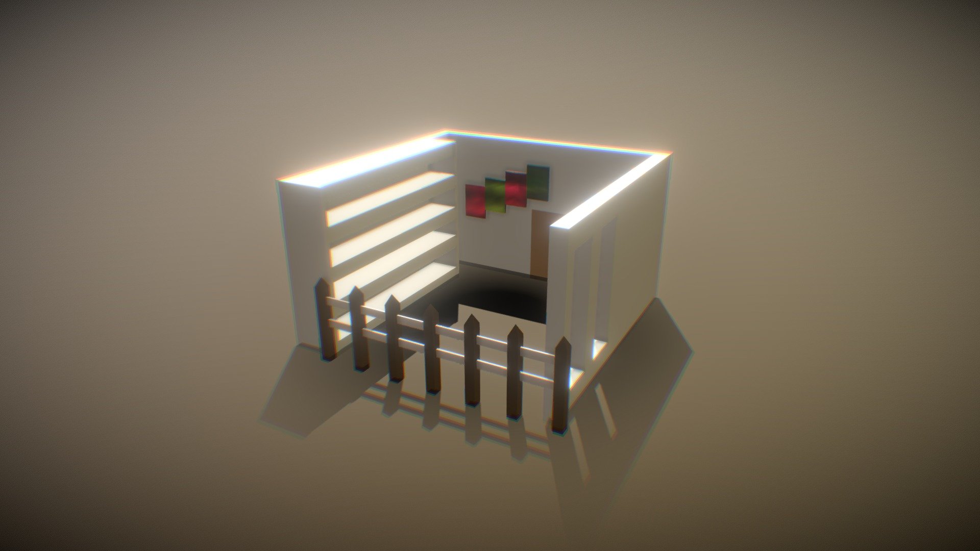 room experiment - Download Free 3D model by Fiorux [7ebcc10] - Sketchfab