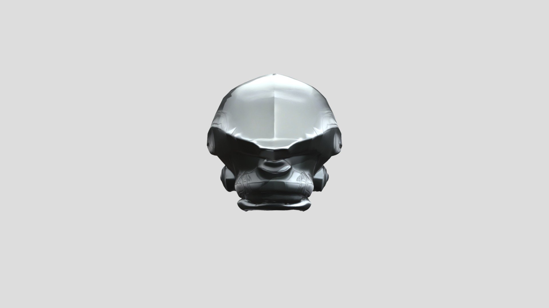 Futuristic Sentinel Helmet - 3D model by duncanwright [7ebe016] - Sketchfab