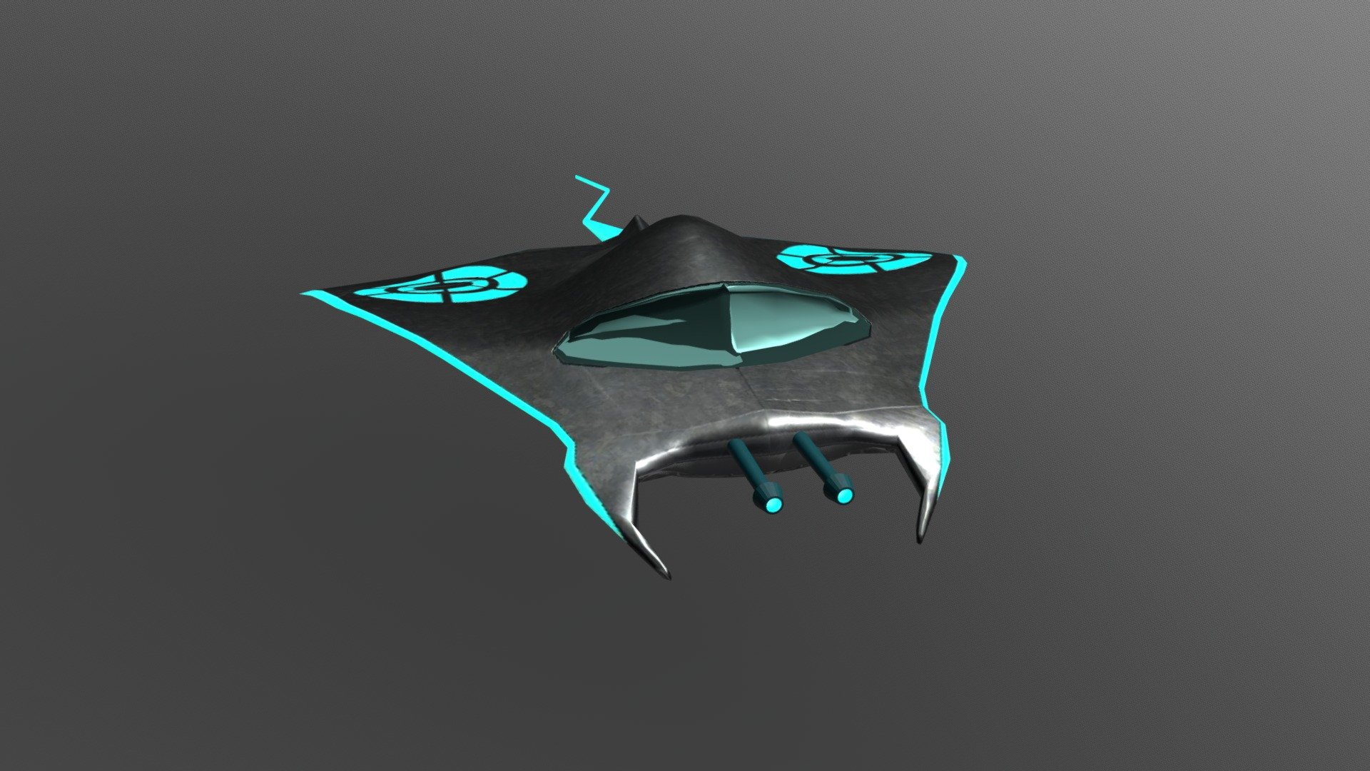 Manta Ship - 3D model by BeenThereDanThat [7ebe6fd] - Sketchfab