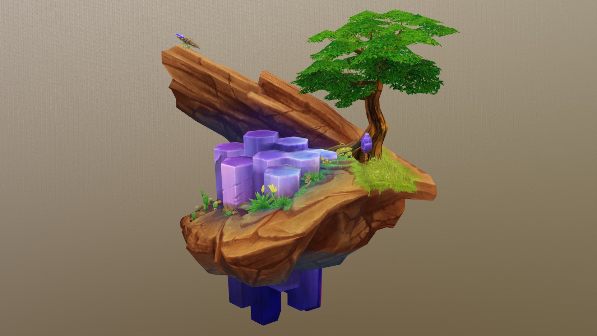 Island - 3D model by ArRockAnsate [7ebec3a] - Sketchfab