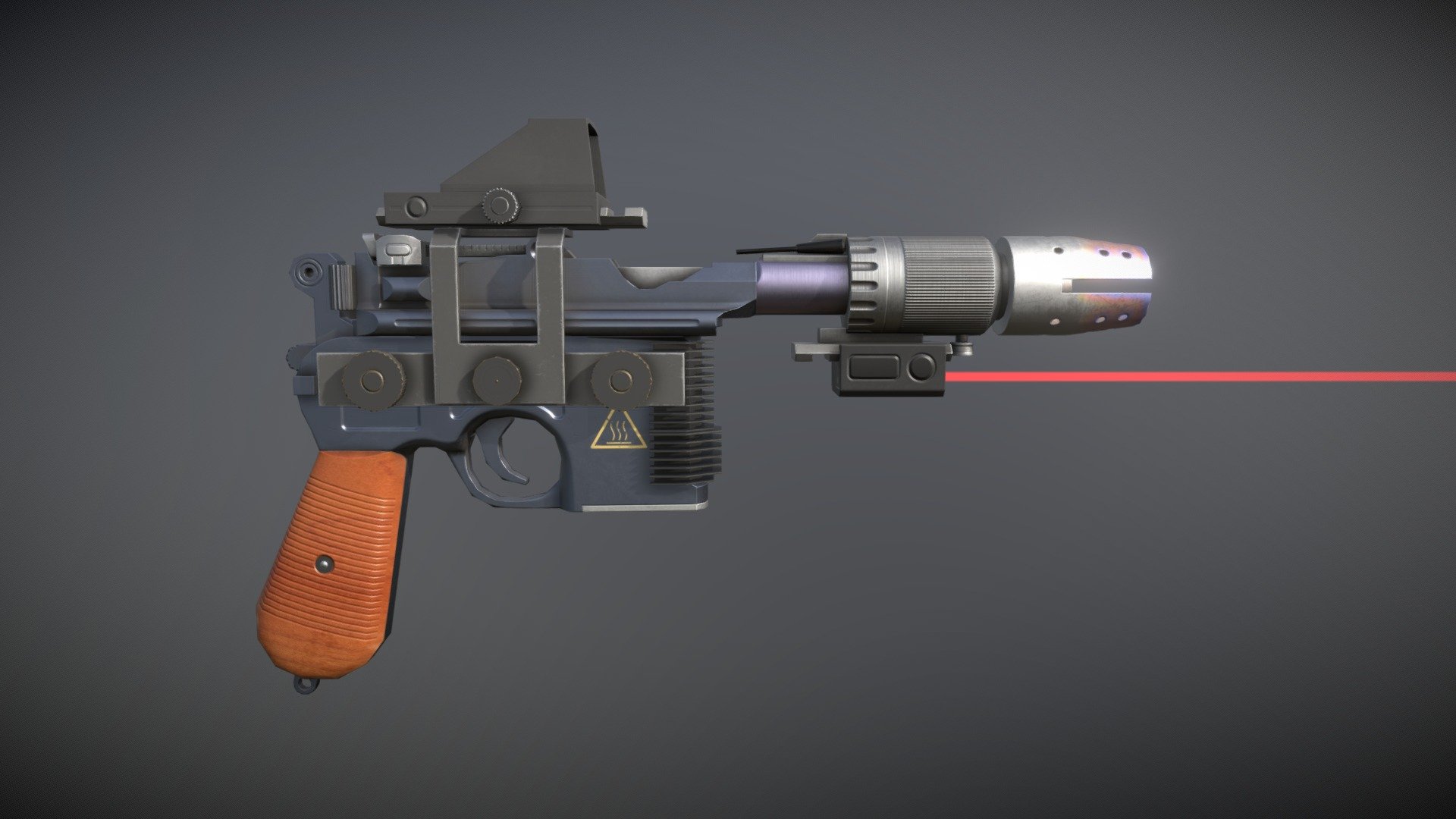 DL-44 - Download Free 3D model by O'Steller (@OSteller) [7ebed19 ...