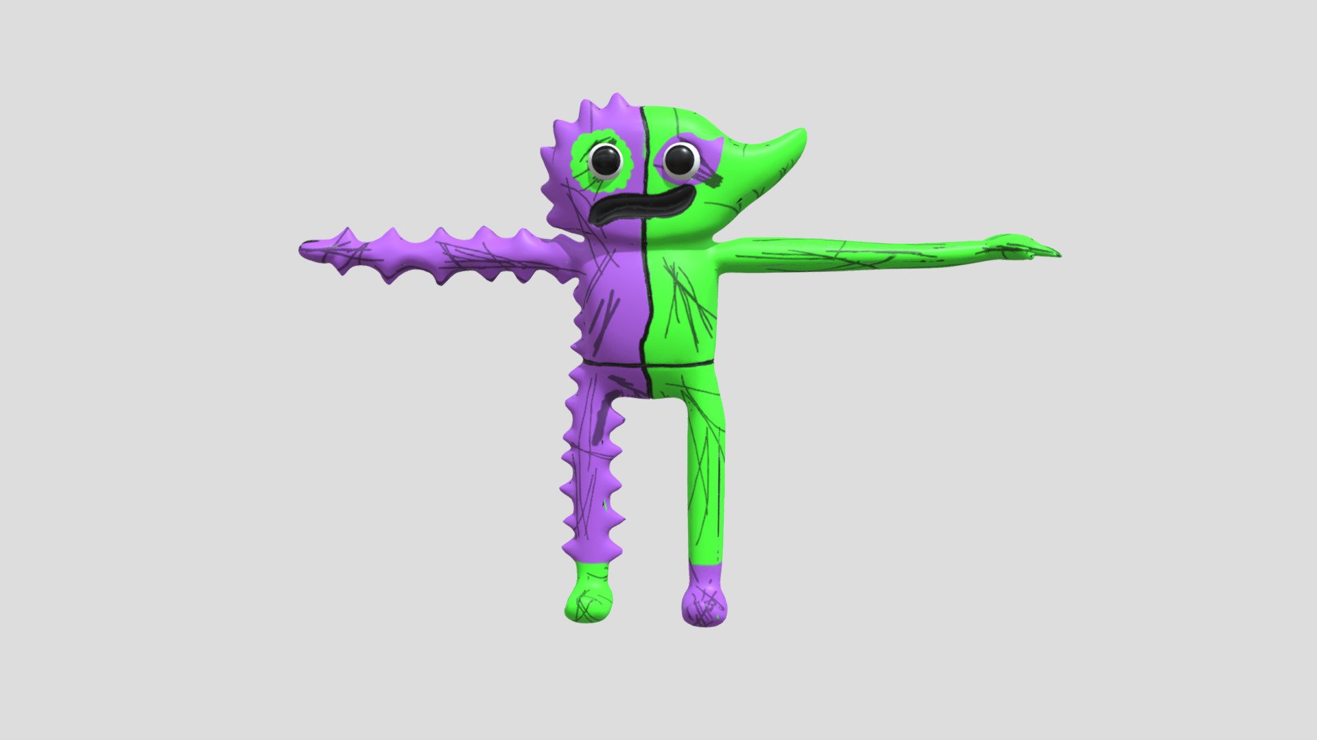 BitterGiggle (re-textured and 6th Chapter fanmd) - Download Free 3D ...