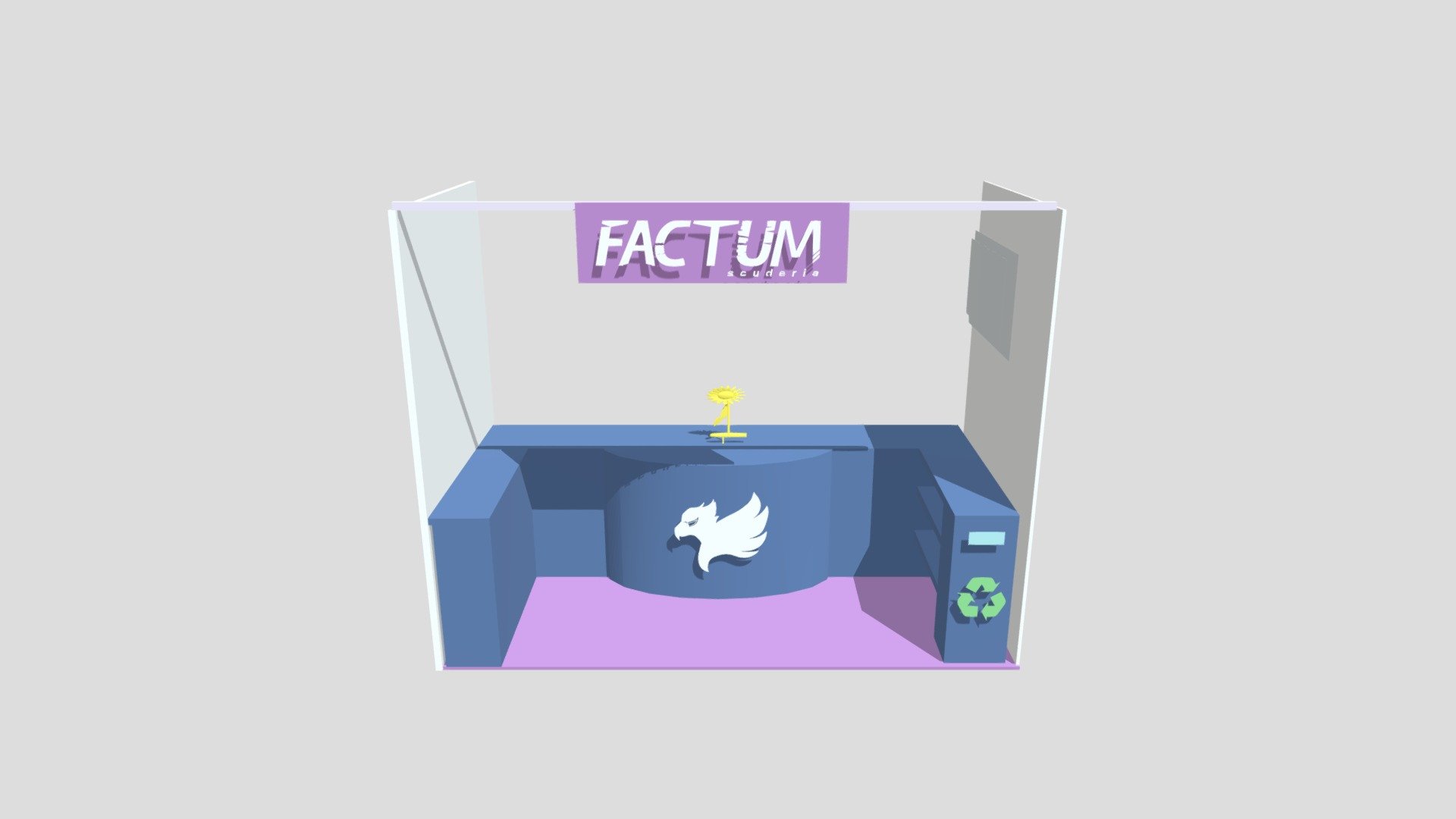 Copy of Stand Factum (1) - 3D model by daviroberto563 [7ebf6f3] - Sketchfab